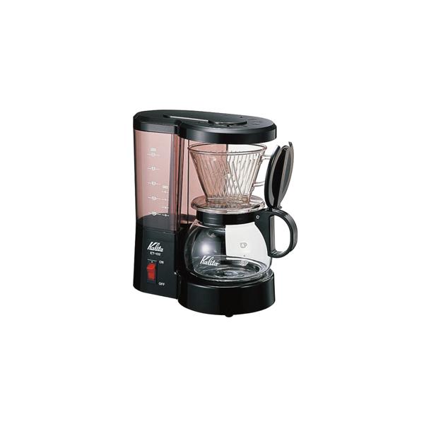 【発売日：2026年01月17日】Kalita　カリタ　コーヒーメーカー　ET-102　ブラック【商品詳細】本体サイズ(mm)：134×217×244本体重量：1.1kg5カップ用　102濾紙　102-D使用　型式：ET-102電源：100...