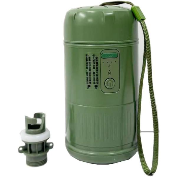 【発売日：2025年11月26日】【強力な膨張】 最大圧力12PSIのこの電動ポンプは、素早く膨張させることができるため、エアーテントに最適です。 60Wハイパワーで従来品より３倍充填速度実現し、充電効率80Lエアーテント約3分で満タン可能...