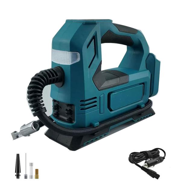 【発売日：2026年02月05日】【マキタ18Vバッテリー互換対応・コードレス便利】 この電動空気入れはコードレス設計で、マキタ18Vバッテリーに対応。電源コードを気にせず、どこでも自由に使用できます。電源のない場所や緊急時でも、簡単にタイ...