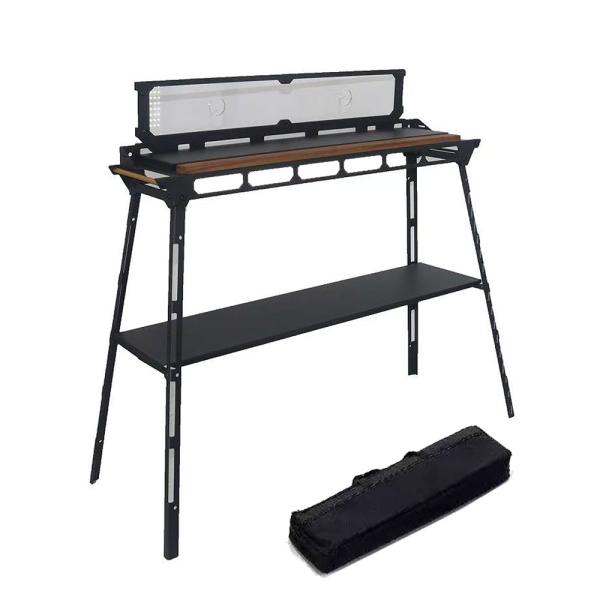 【発売日：2026年01月29日】■サイズ：展開サイズ：870x320x750H(mm)収納時サイズ：740×170(mm)■素材：鋳鉄-アルミ合金−アクリル■重量：約5kg※PCモニター環境により画像の色合いが若干異なる場合がございます。...