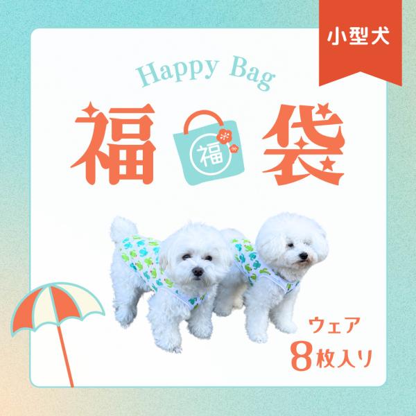 【Web限定・福袋】■中型：春夏服 8枚入り旧2号 旧3号 旧4号 旧5号 旧D3号 旧D4号が該当します※春夏服には接触冷感、薄手素材のウェアが含まれます※2024年に販売していたおもちゃ入り福袋とは異なります※この福袋にはおもちゃは含ま...