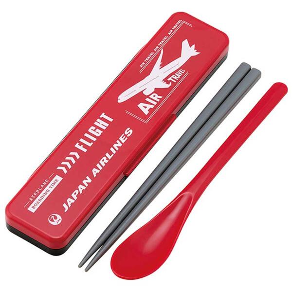 ツルのマークでお馴染みのJAL、そう日本航空のケースとお箸＆スプーンのセットです★ちゃんとロゴマークも入っていて嬉しいデザイン(^^♪こんなランチグッズだといつものランチもより楽しくなっちゃうかもぉ♪こんなポップなお弁当グッズはいかがですか...