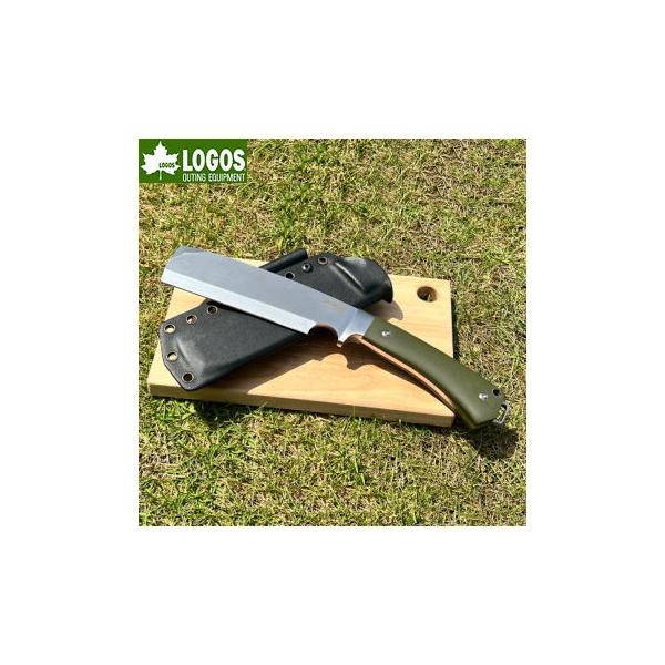 土佐の老舗刃物店「鍛冶屋トヨクニ」と共同開発したLOGOSのこだわりがぎっしり詰まった本格ナタ。耐久性が高く頑丈なフルタング構造で和の伝統と西洋の王道を兼ね備え実用性を追求したこだわりの1本。刃はサビに強いステンレス鋼、持ち手は耐衝撃性＆耐...