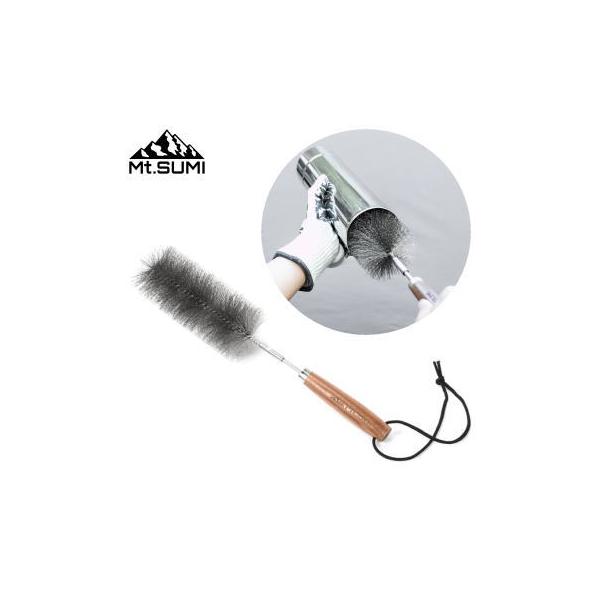 ブラシと持ち手が分割式の薪ストーブ用煙突ブラシ。ブラシと持ち手は取り外す事ができブラシを交換しながら長く使い続ける事ができます。サイズはMt.SUMIの薪ストーブ煙突の径に合わせたΦ80mm。共に持ち手は統一なので煙突径に合わせてブラシの変...