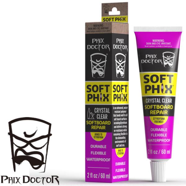 【PHIX DOCTOR（フィックスドクター）】〜BETTER RESIN ? BETTER REPAIRS! 〜PHIX DOCTORは、「より良い樹脂、より良い修理を！」をモットーにしたサーフボード修理用品ブランドです。ポリエステルとエ...