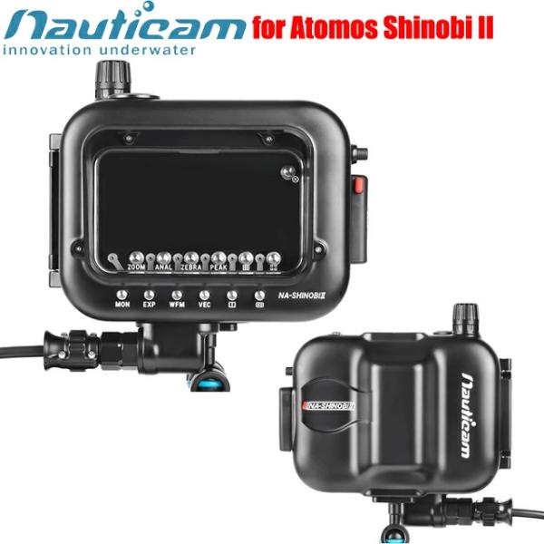 NA Shinobi IIfor Atomos Shinobi II待望の新モニター『Atomos Shinobi II』対応ハウジング。蓄積されたノーティカム社のノウハウを詰め込んだ逸品です。ワンステップ先の水中撮影スタイルを今こそ。材質...