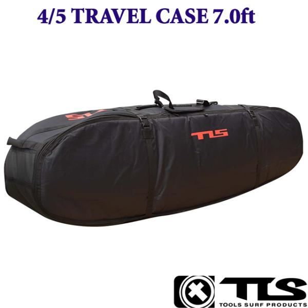 【 TLS 4/5 TRAVEL CASE 7.0ft｜トラベルケース】最大5枚収納可能なハードケース■ 商品説明・4〜5本までのボードを収納可能