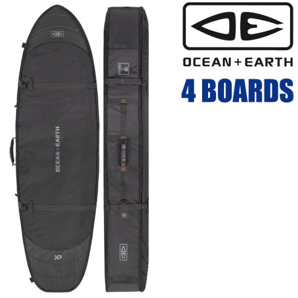 O&amp;E HYPA FISH/SHORT TRAVEL COVER 4 BOARDS【HYPA FISH/SHORT TRAVEL COVER】複数枚のサーフボードを収納して、快適なサーフトリップをサポートするTRAVEL COVER...