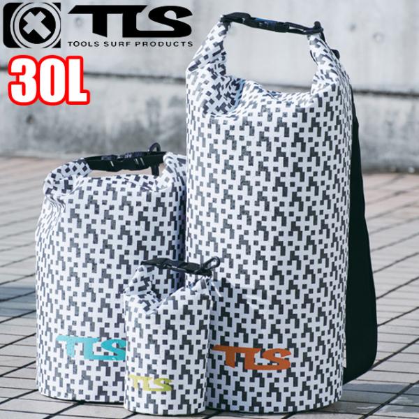 TLS DRY FLOARER BAG 30L｜防水ドライバッグアウトドアやマリンスポーツに最適な防水ドライバッグ。■ 仕様・ターポリン生地（高い耐久性と防水性）・スマホや財布など小物などを水から守る・大容量サイズはウェットスーツなどの濡れ...