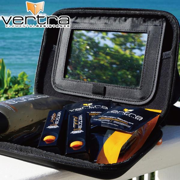 【VERTRA TRANSPORT BLACK】バートラ製品を数多く収納できるオリジナル専用ケース■ 製品仕様・濡れたものを入れても乾きやすいメッシュ素材・使い勝手のよいジッパー付きポケット・角度の調節が可能なミラー付き・VERTRAブラン...