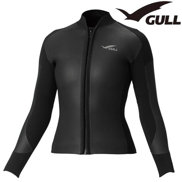 GW-6691AB.E. 5mmSKINジャケット ウィメンズ生地のカットにこだわり、着脱時やダイビングの様々な動きにも対応できるよう脇肩部の運動性を高めた、 スキンダイビングでもスクーバダイビングでも活躍する新モデル。