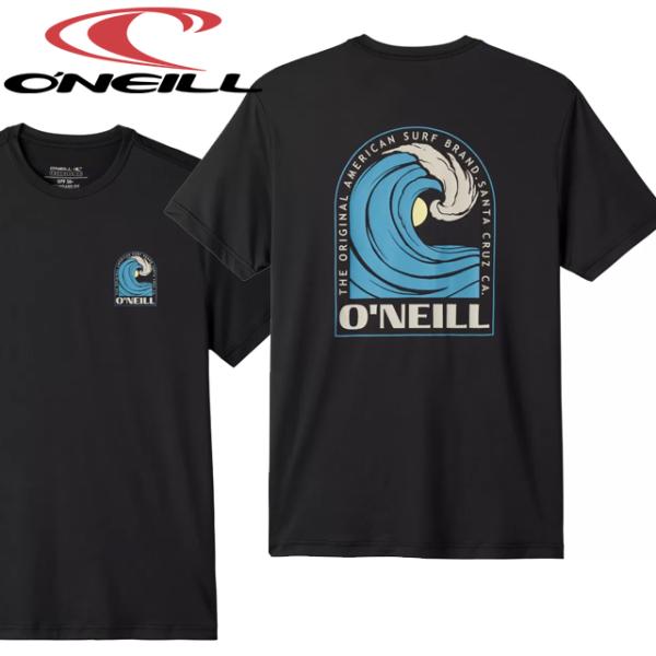 トラベラー UPF Tシャツ スウェル#SP5103101＜商品詳細＞・スタンダードフィット・オニールスマートシールド素材・オニール ブルー（リサイクルポリエステル 40%、ポリエステル 51%、ポリウレタン混紡 9%）・170g/m2