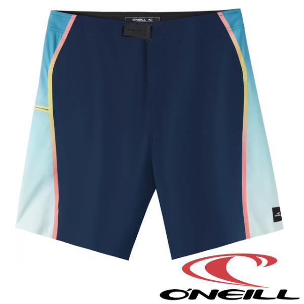 ハイパーフリーク ハイドロ テック 20インチ#SP5106000ジップポケット付き。 リサイクル素材で環境に配慮した製品です。＜商品詳細＞ ・20アウトシーム、9.5インシーム、膝フィット・前面＆背面：オニールブルー ハイパーフリーク プ...