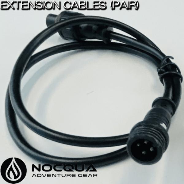 EXTENSION CABLES (PAIR)【DETAILS】スイッチケーブルと本体ケーブルの間につけていただく延長ケーブルです。カヤックやカヌーでLED LIGHTをお使いの方にオススメです。ケーブルの長さは約60cmとなっております。...
