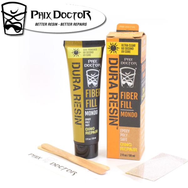 【 PHIX DOCTOR DURA RESIN 2oz 】フィックスドクター デュラレジン (DURA REZN）は、誰でも簡単にサーフボードの修理ができるよう設計されたチューブタイプのサーフボード修理剤です。EPS（エポキシ）・PU（ポ...