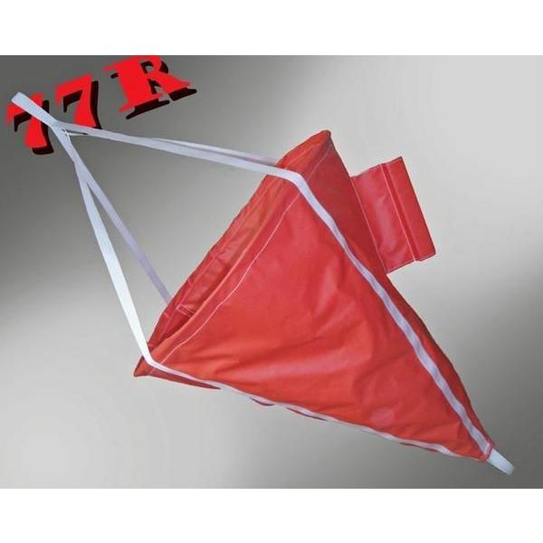 このシーアンカー77Rは、投入する事により船首を風上に向け潮の流れに乗りラインほぼ垂直に落とす事が出来ます。パラシュートアンカーに比べ驚くほど展開回収が楽です。開口部に挿入したステンレスワイヤがおもりの役目もし、フロートがシーアンカーの回転...