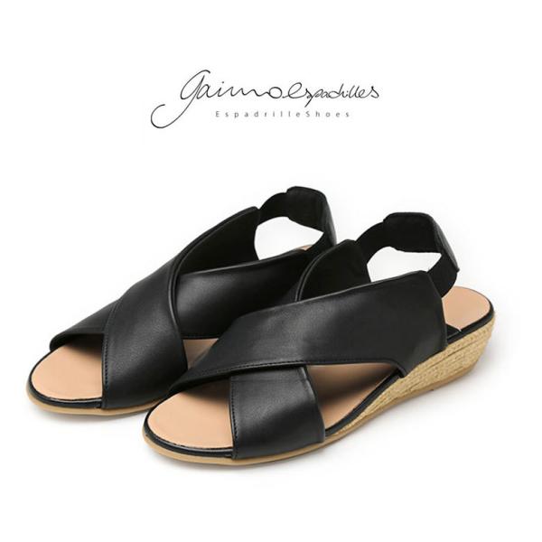 【Brand】GAIMO  / ガイモ【Model】CYRUS PHAROS【Material】ラバー、レザー、ジュート【Description】1978年スペイン北部で設立したGaimo espadrilles(ガイモ)。品のあるカジュア...