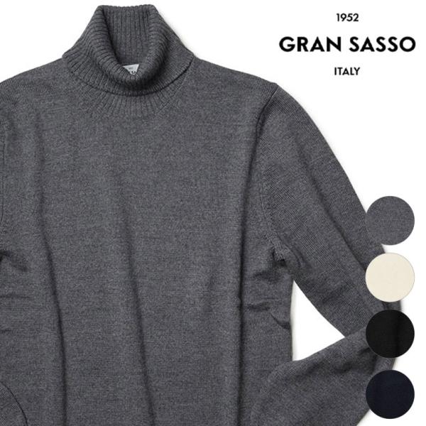 【ブランド】GRAN SASSO / グランサッソ【モデル品番】23197/14212【素材】ヴァージンウール100%【説明】1インチ(2.54cm)間に12個の編み目がある薄すぎないハイゲージのニット。トップスとして一枚でも着やすいしっか...