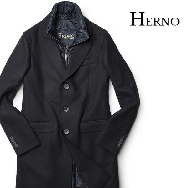 【商品コード】herno-s【ブランド】HERNO / ヘルノ【モデル品番】CA000202U 33432R【素材】外側の布地：ウール75%、ナイロン25%第二の布地：ナイロン100%裏地：ナイロン100%パディング（繊維）：ポリエステル1...
