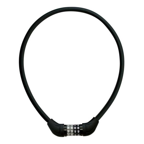 JC-059W 可変式ダイヤルワイヤー錠カギ不要！お好きな番号に設定でき4桁のダイヤル式のロックです。車体にやさしい軟質仕上げ。常用しやすい小型可変ダイヤルワイヤー錠です。サイズ：φ10mm×600mm※店頭と同時出品しておりますので、売り...