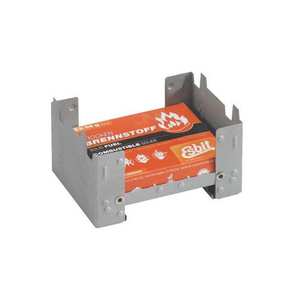 ■商品説明コンロはスタンダードと同じ物です。付属の固形燃料のみ現在のドイツ軍、スイス軍に採用され各兵士に配られているミリタリー仕様となっております。■商品詳細サイズ(収納時):100×77×23mm重量:85g(固形燃料を除く）付属品:固形...