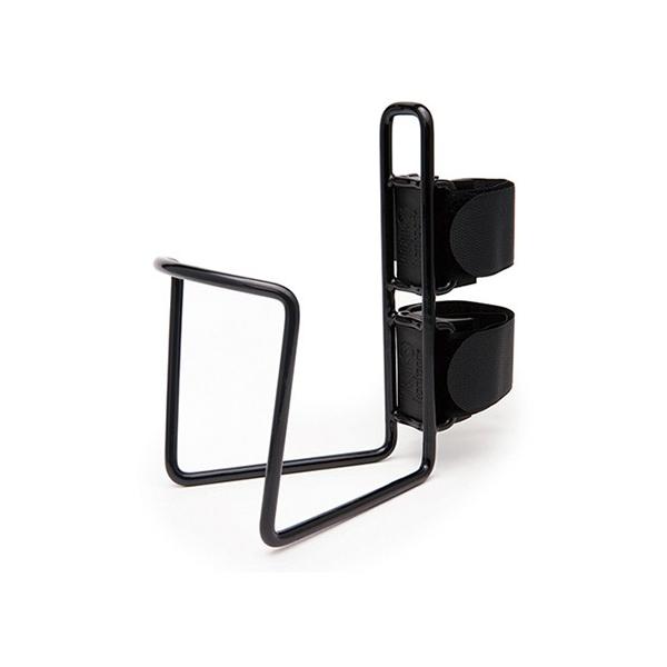 ベロクロでどんなタイプの自転車にも取り付けられるボトルゲージです。