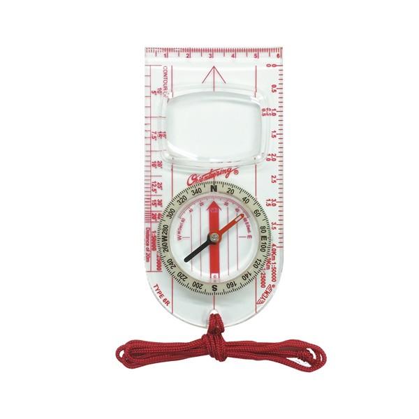 日本製のオイル入りオリエンテーリングコンパス指針とルミリングにはN夜光を使用しております。等高線の間隔で傾斜角度がわかるスロープスケール付きです。サイズ：約112×62×10mm重量：約43g材質：アクリル樹脂使用温度：-20℃〜60℃拡大...