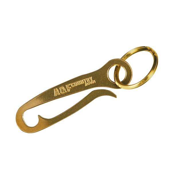 A&amp;F エイアンドエフ Uフッククリップはベルトループやポケットの縁に、ワンタッチで確実に固定できるキーホルダーです。外すときもワンタッチなので、使い慣れると手放せなくなる便利さです。            アルミサイズ：H6.6c...