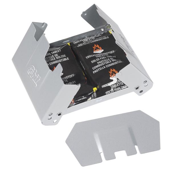 内部に固形燃料を収納でき頑丈でコンパクトに折りたためる固形燃料専用ストーブのポケットストーブは1936年にエーリッヒシュンによりエスビット固形燃料を開発された後につくられ80年以上にわたって暖かい食事を提供してきました。従来のポケットストー...