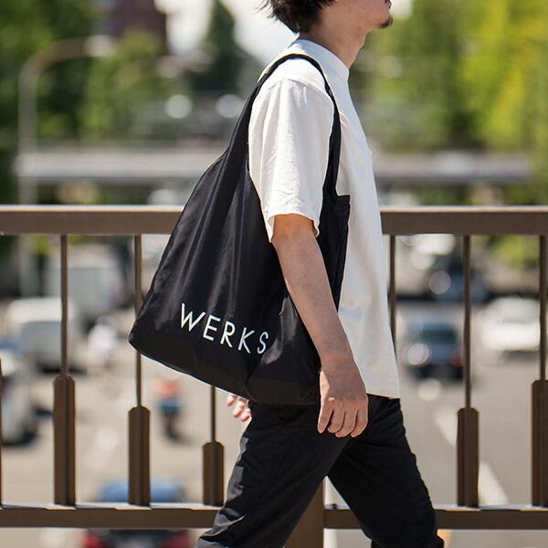 オン・オフ両対応のデザインと機能性、使い勝手を備えた、“EDC（エブリデイキャリー）”シリーズのサブアイテムとなる『EDCecho』は、“エコバッグを普通のバッグとして使いたい”というコンセプトの、WERKS初となるエコバッグです。通常の軽...