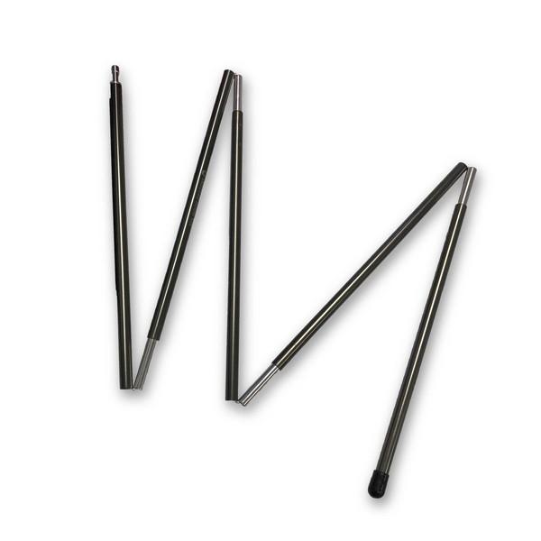 このポールは5セクション。そのため収納時の長さは30cm以下。バックパックのポケットにもスッポリ収納できます。またサイクリストやパドラーの方などもシェルターの設営にトレッキングポールの持参を心配することもありません。※ポールは1本売りとなり...