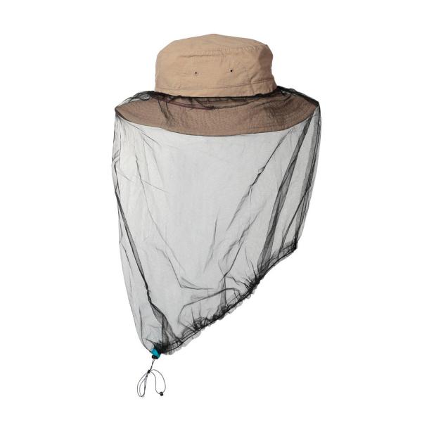 アウトドアで気になる蚊、ブヨ、アブなどから顔の周りを守るヘッドネット。筒型形状なのでキャップやハット、あらゆる帽子に対応します。ネットには肌に張りつきにくく、シワになりにくい、ポリエステル100％のハリのある素材を採用し視界も良好です。有害...