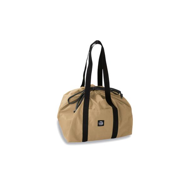 丈夫な防水コーティング加工のナイロンを使用した、トレッキングシューズ用の収納ケースです。山行の往復や、山小屋でのマイブーツ確保用にもおすすめします。平均重量：120gサイズ：24×32×30cm