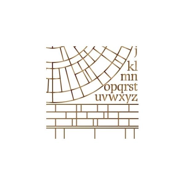 『商品情報』カラー：ブライトゴールド規格：A3印刷範囲：縦26cm×横40cm推奨焼成温度：800度『商品紹介』石畳や煉瓦のようなモダンなデザインの、ポーセリンアート転写紙です。シンプルなラインですが、ブライトゴールドが華やかな印象を与えて...