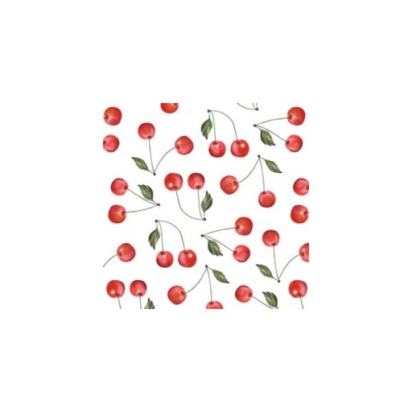 『商品情報』規格：A3印刷範囲：縦26cm×横40cm推奨焼成温度：800度『商品紹介』2015 SPRING＆SUMMER"の新商品です。とてもPOPでCUTEなチェリー柄です。POPでキュートなさくらんぼを描いた、CHERRYポーセリン...