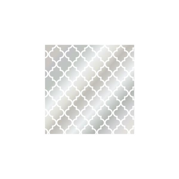 『商品情報』カラー：ガラスホワイト規格：A3印刷範囲：縦26cm×横40cm推奨焼成温度：550度『商品紹介』エキゾチックな魅力あふれるデザインがセレブ感のある作品作りを演出してくれる、STYLISH MOROCCAN転写紙です。こちらは、...