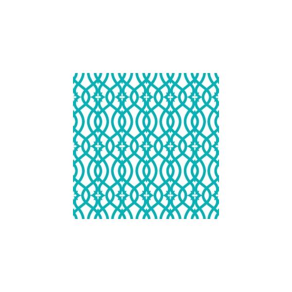 『商品情報』カラー：ティファニー規格：A3印刷範囲：縦26cm×横40cm推奨焼成温度：800度模様1つ分：約2.5cm『商品紹介』インパクトのある幾何学模様がポーセリンアートに洗練された印象を与える、GEOMETRY転写紙です。こちらは、...