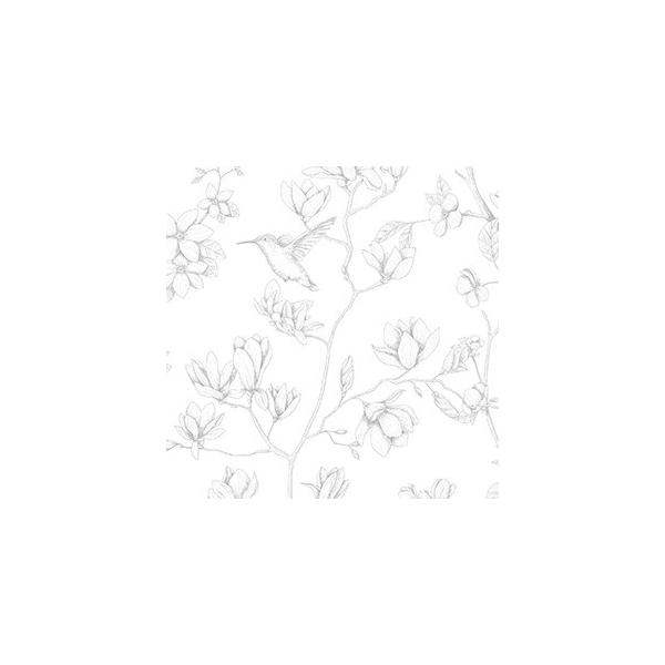『商品情報』カラー：メタリックシルバー規格：A3印刷範囲：縦26cm×横40cm推奨焼成温度：800度電子レンジ可『商品紹介』繊細なデッサン画で高級感がありながら、数種類の花々と美しく舞う鳥を上品に仕上げました。甘辛で、大人の雰囲気を出した...