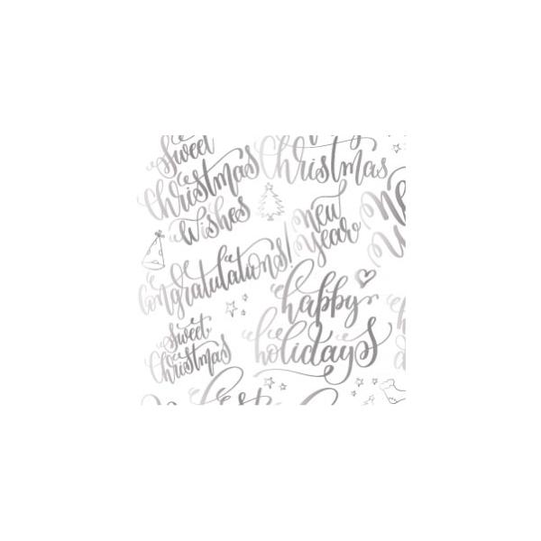 『商品情報』規格：A4印刷範囲：縦26cm×横18cm推奨焼成温度：800度電子レンジ：可『メッセージ内容』・sweet christmas ×2・merry christmas ×2・silent night ×2・happy new y...