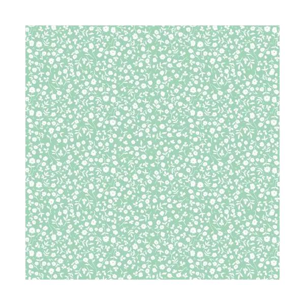 ★CHINTZ FLOWER2(チンツフラワー2・オールドグリーン)★カラー：オールドグリーン規格：A3印刷範囲：縦26cm×40cm推奨焼成温度：800度