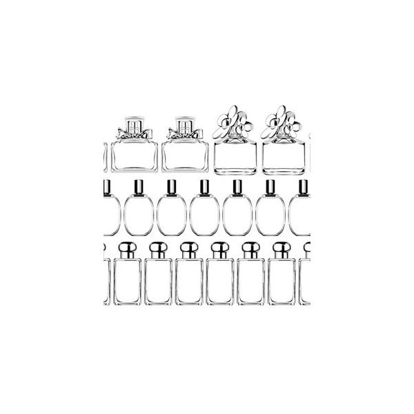 『商品情報』★COLOR CHART PERFUME BOTTLE(カラーチャート・パフュームボトル)※ネーム別売り※★規格：A3印刷範囲：縦26cm×横40cm推奨焼成温度：800度※パフュームボトル柄：全64本（6パターン）※パフューム...