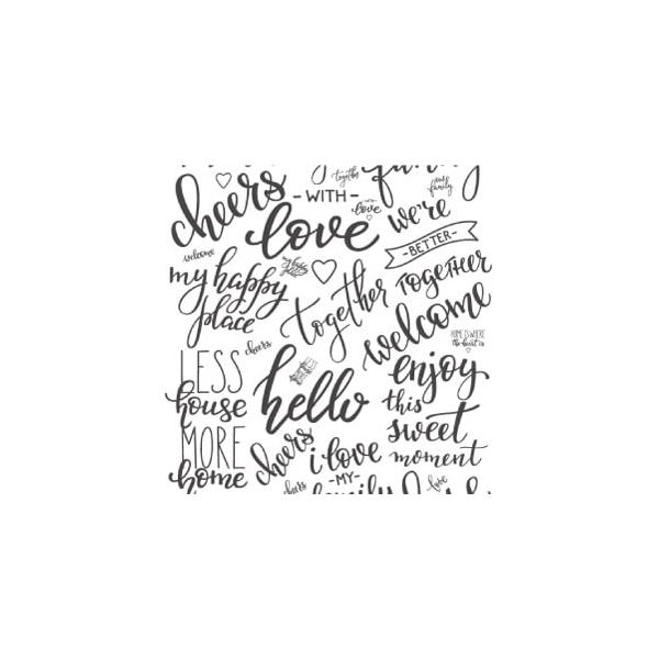 『商品情報』規格：A4印刷範囲：縦18cm×横26cm推奨焼成温度：800度『メッセージ内容』home is where the heart is ×2hello　×2together　×3our family　×2cheers　×4wit...