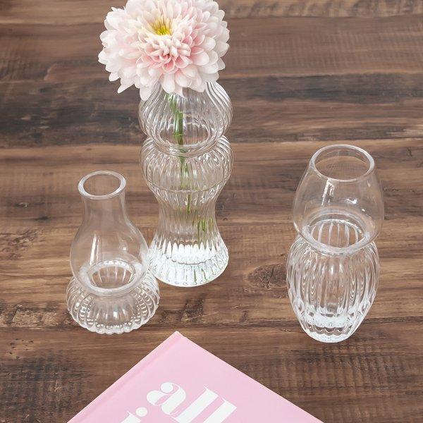 『商品情報』★ルーチェベース（S）高さ：約12.0cm口径：約3.5cm底直径：約4.5cm底直径（最大）：約7.0cm素材・成分：ガラス【注意事項・お取り扱い】・必ず平らで安定した場所でご使用ください。・本製品を移動させる際は、必ず両手で...