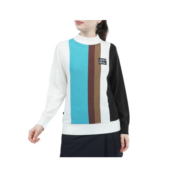 アドミラル ゴルフ AdmiralgOLF ヴィクトリアゴルフ ビクトリアゴルフ Victoriagolf ゴルフニット ゴルフウェア トップス 長袖セーター Lady's Ladys レディース れでぃーす 女性 レディースウェア レディ...