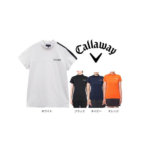 キャロウェイ Callaway ヴィクトリアゴルフ ビクトリアゴルフ Victoria Golf ゴルフニット ゴルフウェア トップス 半袖ハイネック Lady's Ladys レディース れでぃーす 女性 モックネックシャツ モックネック...