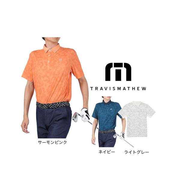 トラヴィスマシュー Travis Mathew TravisMathew ヴィクトリアゴルフ ビクトリアゴルフ Victoria Golf ゴルフニット ゴルフウェア トップス 半袖ポロシャツ Men's Mens メンズ めんず 男性 メ...