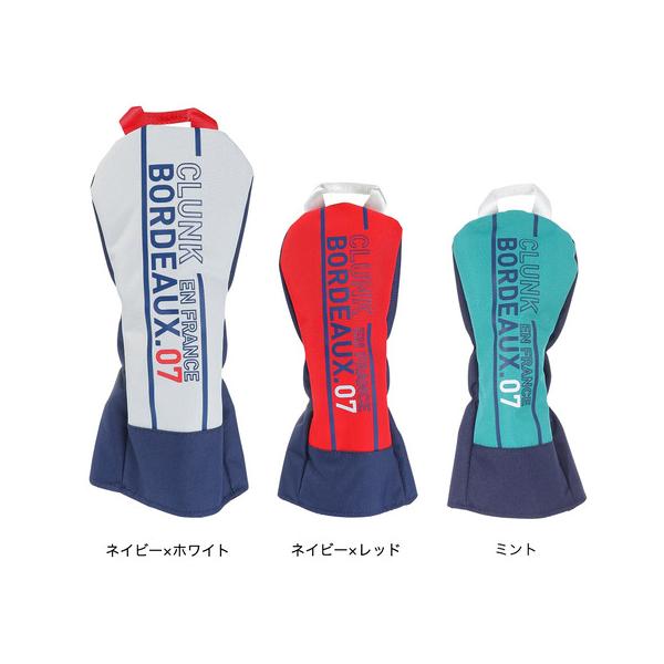 クランク CLUNKヴィクトリアゴルフ ビクトリアゴルフ Victoria Golf ゴルフ小物 アクセサリー ヘッドカバー はっ水 雨 小雨 梅雨 紺 こん ネイビー 白 しろ ホワイト timesl_0711_0712 10824398...