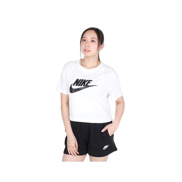 ナイキ NIKE スーパースポーツゼビオ ゼビオ Super Sports XEBIO スポーツカットソー 半袖Tシャツ Lady's Ladys レディース れでぃーす 女性 スポーツアパレル スポーツウェア トップス 白 ホワイト BV...