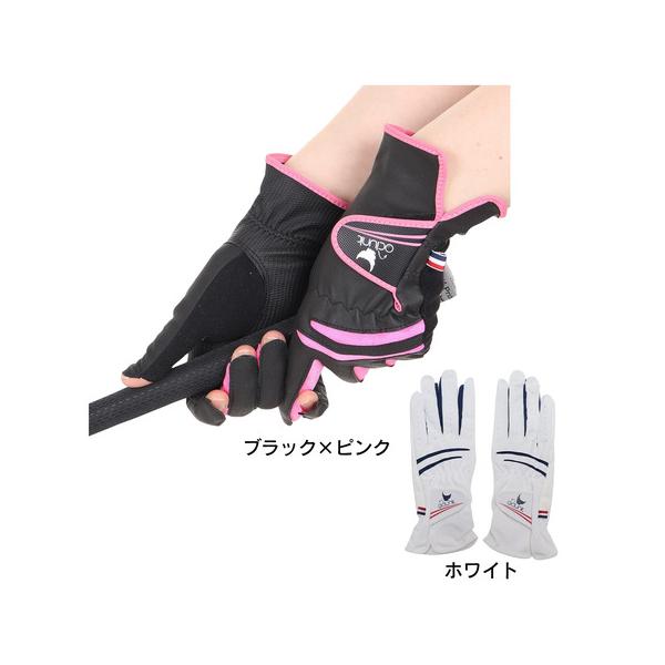 クランク CLUNK ヴィクトリアゴルフ ビクトリアゴルフ Victoria Golf ゴルフグローブ 左手用グローブ Lady's Ladys レディース れでぃーす 女性 合成皮革 白 ホワイト 10838344601 CL5PWG12...