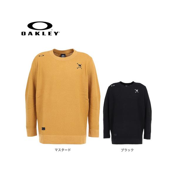 2023年秋冬モデル 2023fwmodel オークリー OAKLEY ヴィクトリアゴルフ ビクトリアゴルフ Victoria Golf ゴルフニット ゴルフウェア トップス 長袖セーター Men's Mens メンズ めんず 男性 メンズ...
